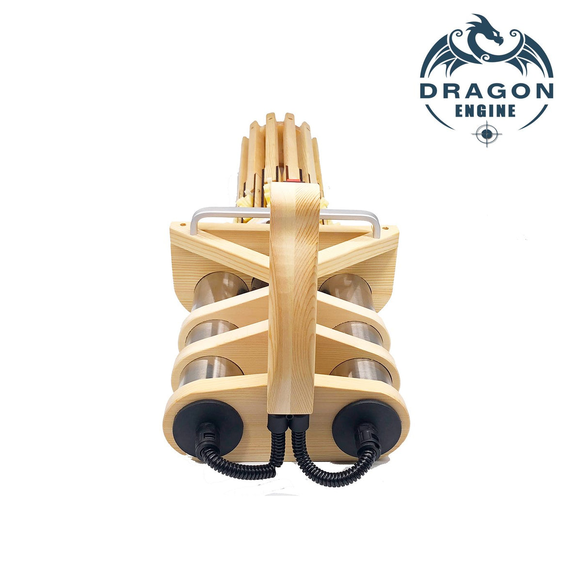 Mini Equipment Wood Gatling machine gun | Rubber Band Gun Toy Pistol f